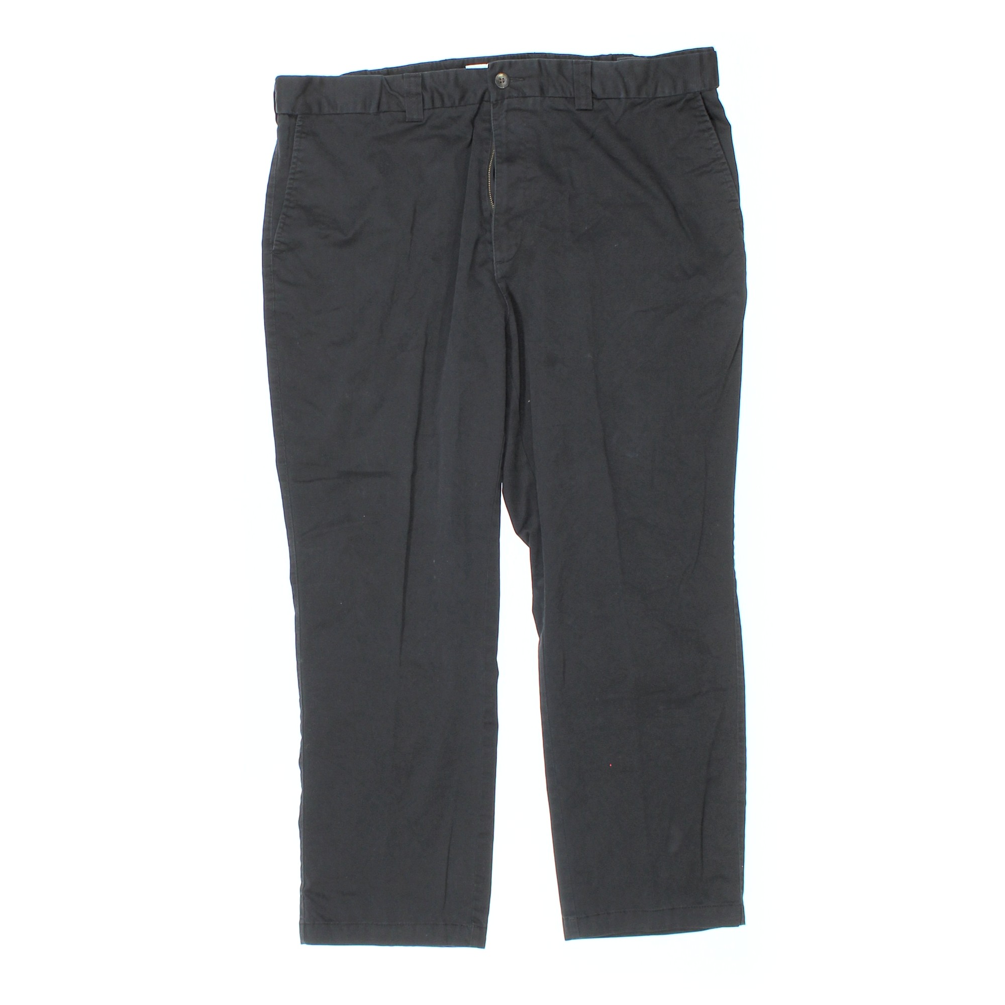 Amazon Essentials s Casual Pants Size 44 Waist Grey Cotton